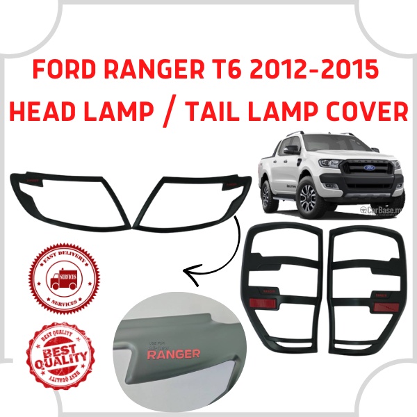 Ford Ranger T6 2012-2015 Head Lamp Cover / Tail Lamp Cover | Shopee ...