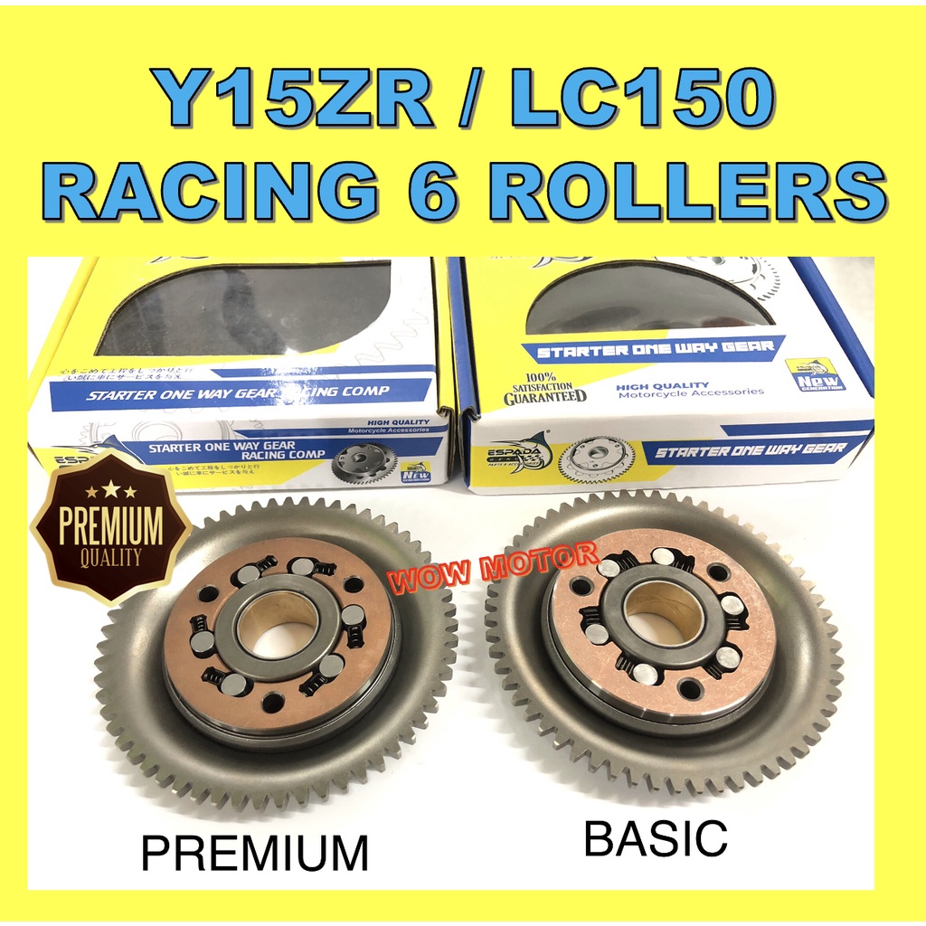 Y15 ZR RACING STARTER ONE WAY WITH GEAR ESPADA LC150 STARTER ONE WAY ...