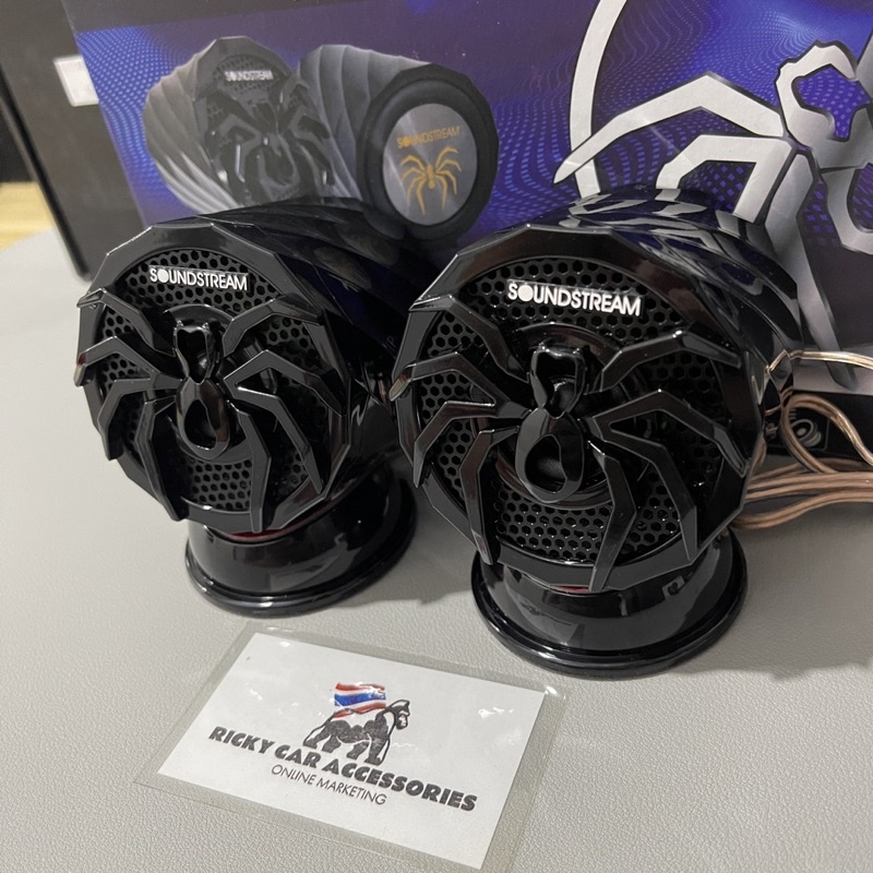 SOUNDSTREAM 2.5inch Full Range 3-Way Speaker Center ada Tweeter sekali ...