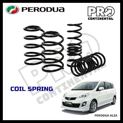 GENUINE PERODUA ALZA STANDARD COIL SPRING [ 1 PAIR (LH+RH)] | Shopee ...