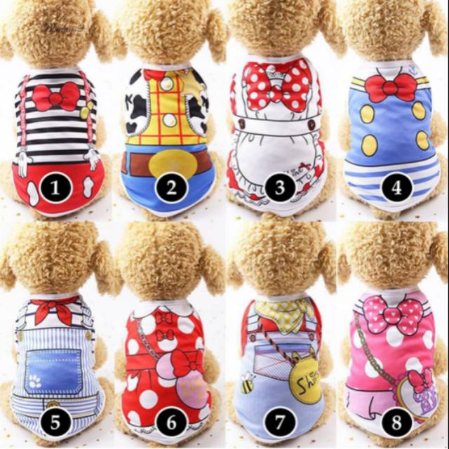 Xl walt disney dog cat clothes | Shopee Malaysia