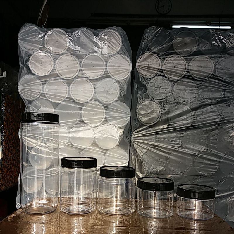 READY STOCK#Balang kuih / Balang kuih raya penutup hitam 300ml , 400ml ...