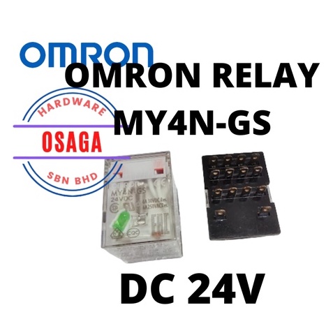 OMRON RELAY DC24V MY4N-GS | Shopee Malaysia