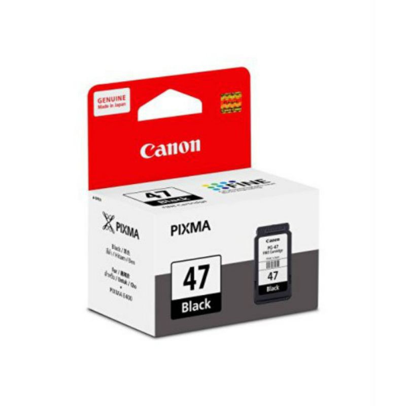 INK PRINTER CANON PG-47 (BLACK) | Shopee Malaysia