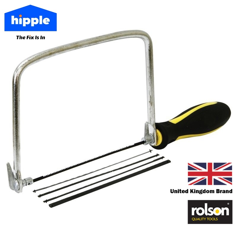 Rolson Rubber Grip Coping Saw (170mm) 58290 | Shopee Malaysia