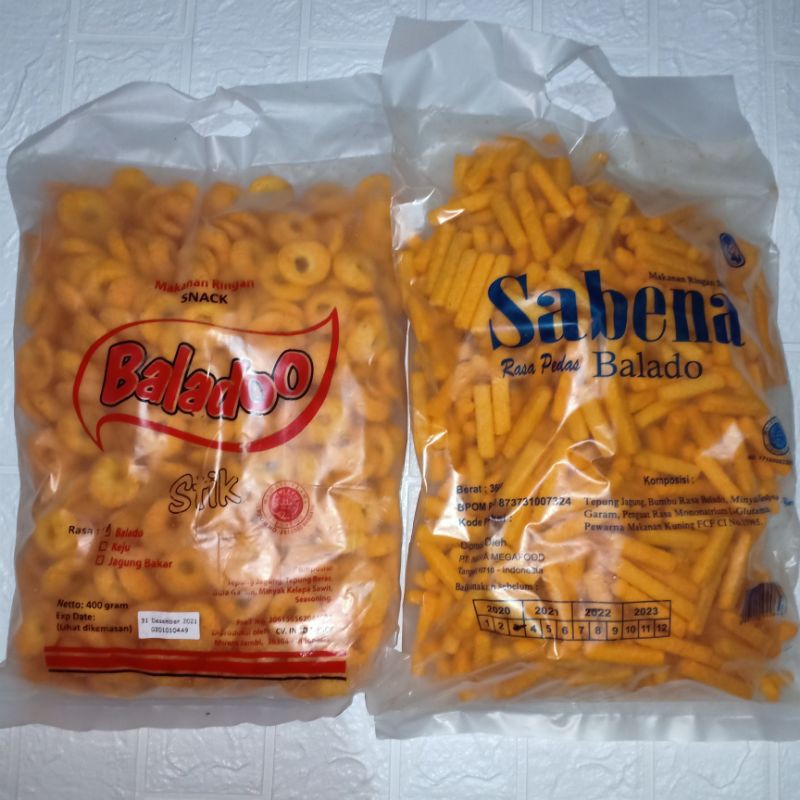Sabena Stick BALADO Flavor 360g/BALADOO RING Stick 400g Snacks/Snacks ...