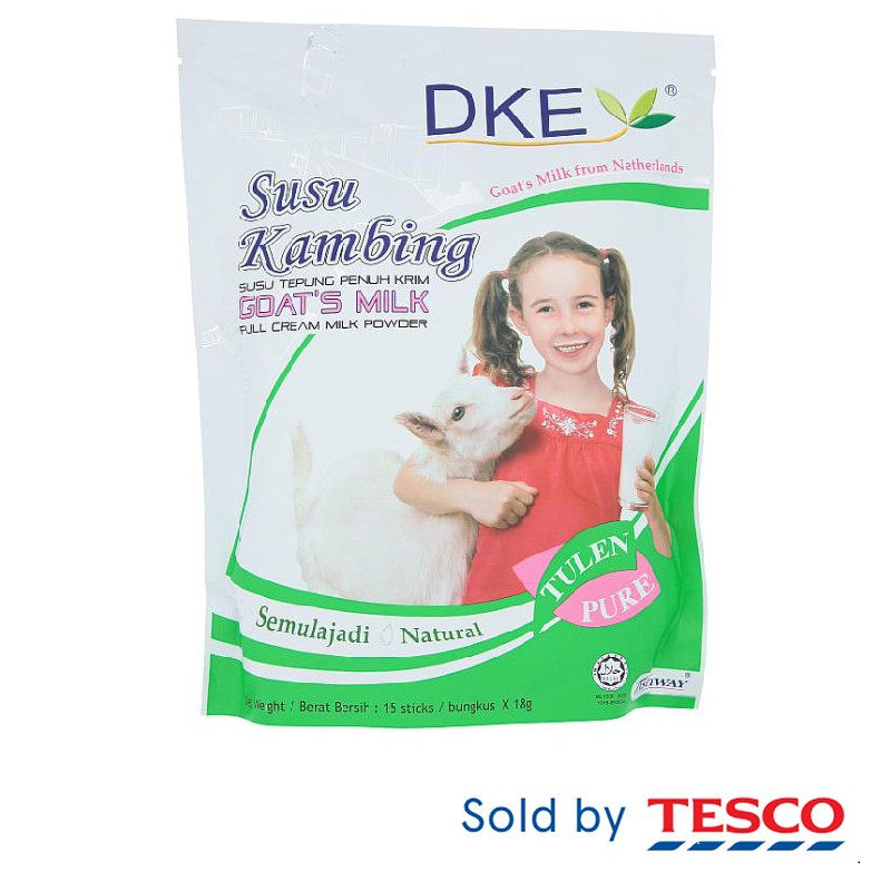 Dke Goat'S Milk Full Cream Milk Powder 15S X 18G | Shopee Malaysia