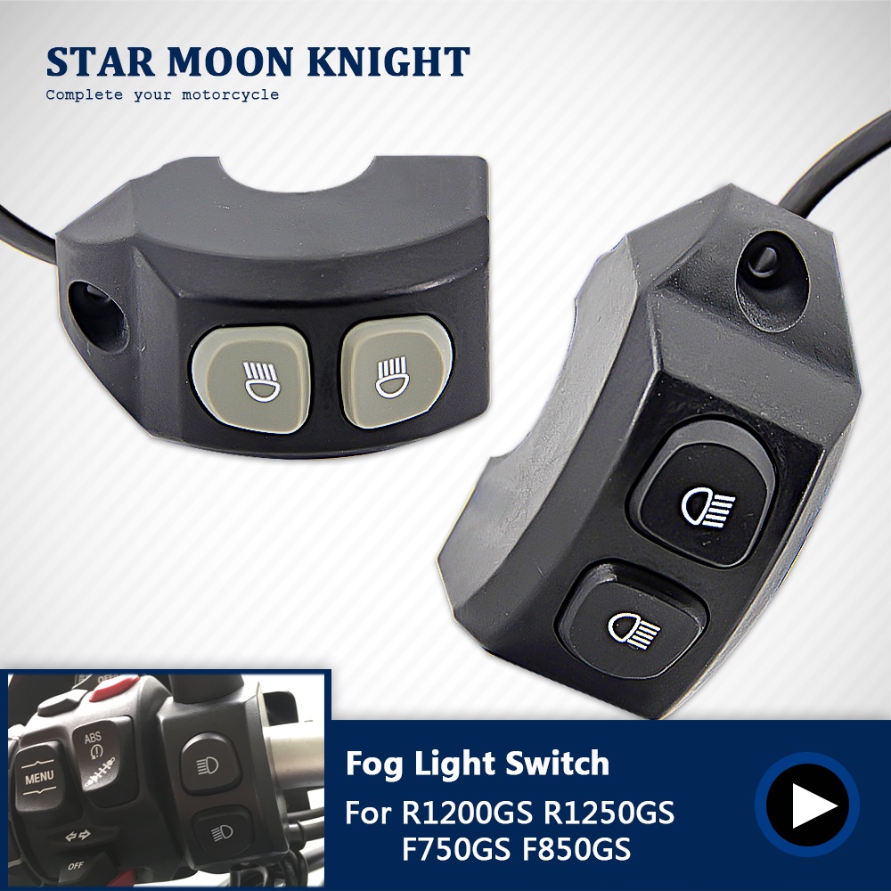 handle LED fog light spotlight windshield lift switch button control ...