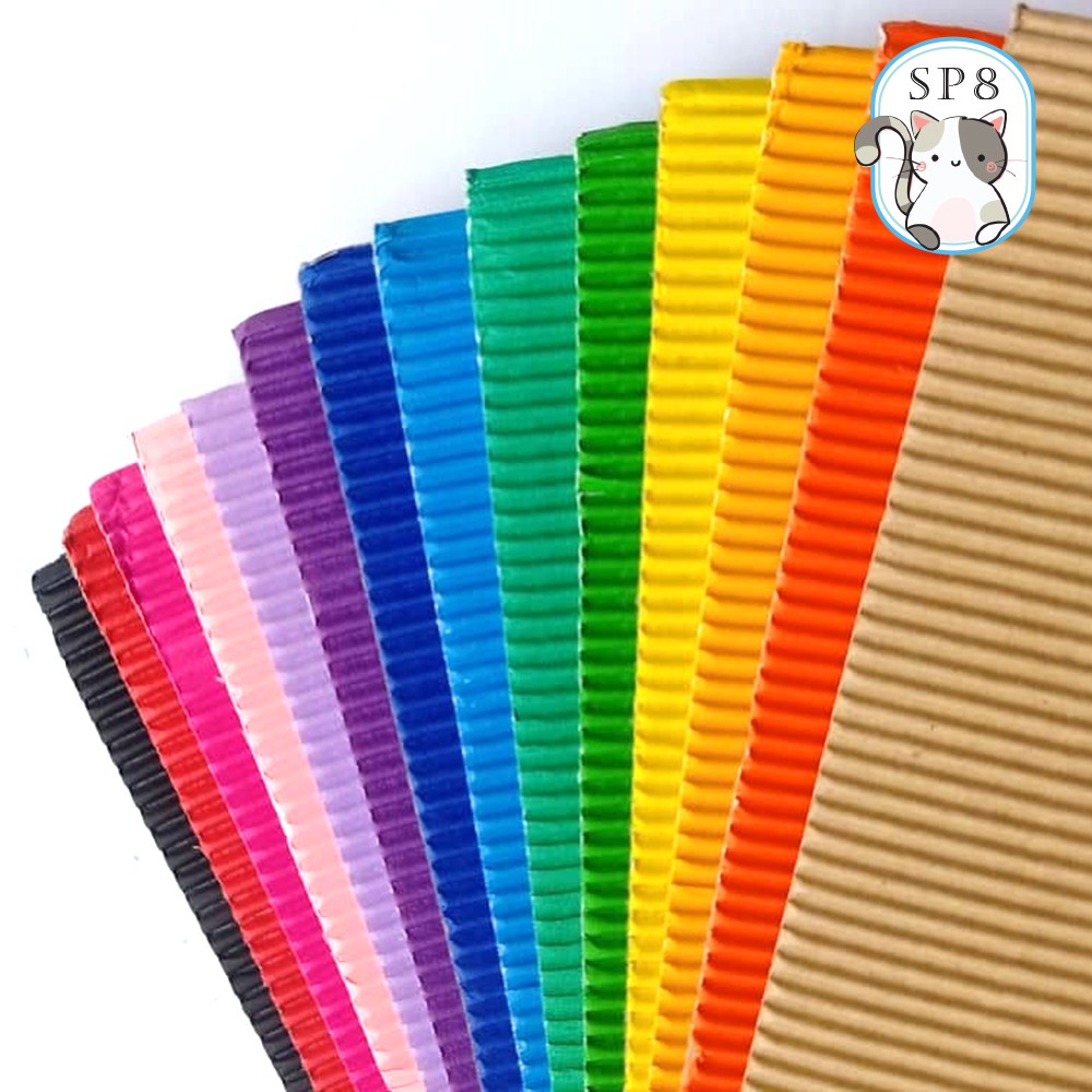 Corrugated Color Card One Piece - White (53cm x 38.5cm) | Shopee Malaysia