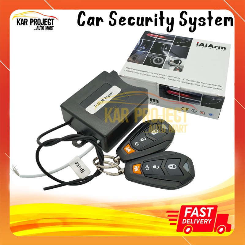 Proton Saga BLM iAlArm Car Alarm System Car Security System Car Security Alarm System - 1SET ...