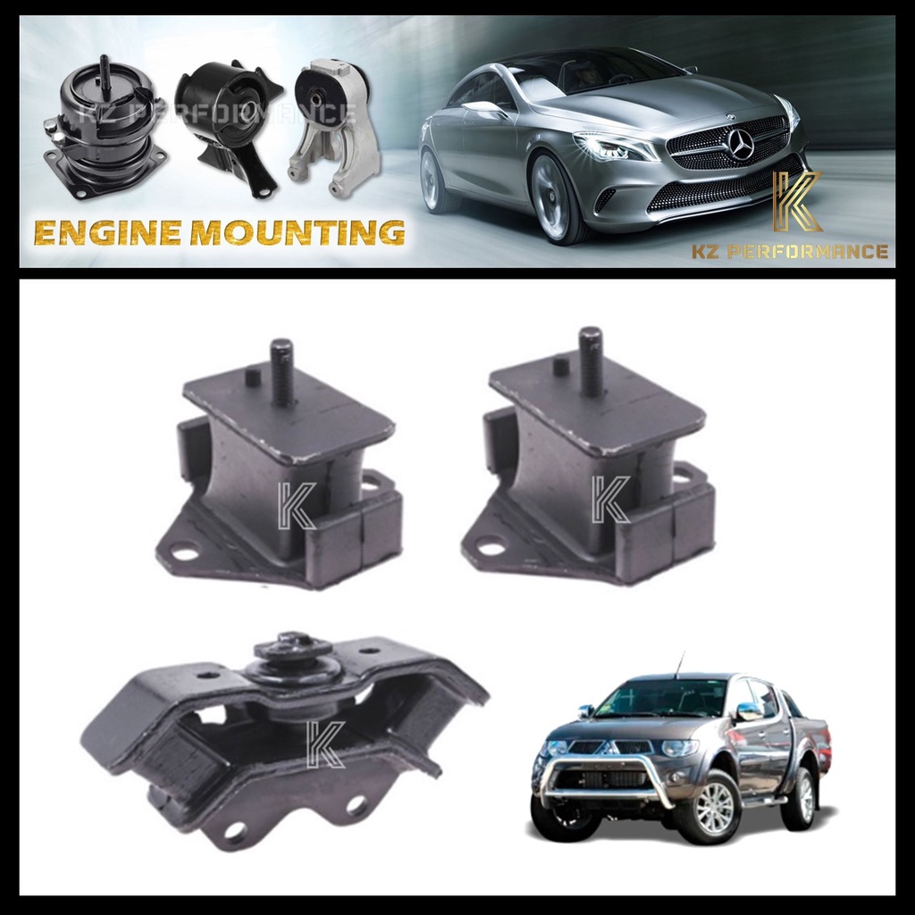 MITSUBISHI TRITON LITE 2.5CC 2WD MANUAL 2005-2015 / ENGINE MOUNTING SET ...