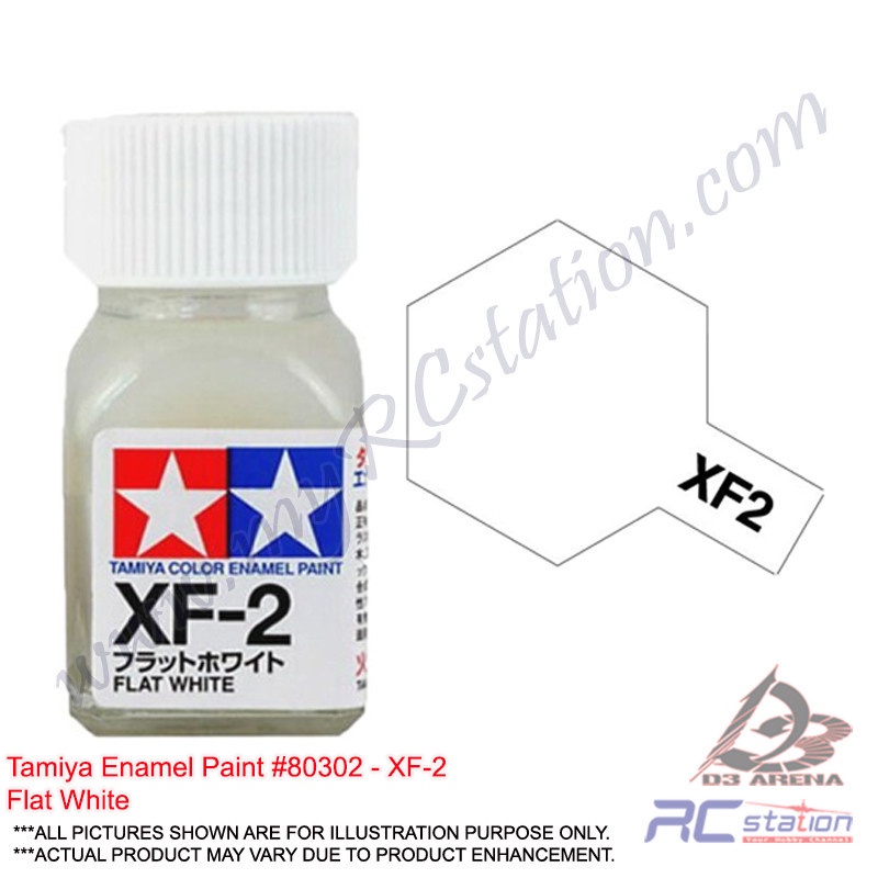 Tamiya Enamel XF-2 Flat White Paint (Flat) | Shopee Malaysia