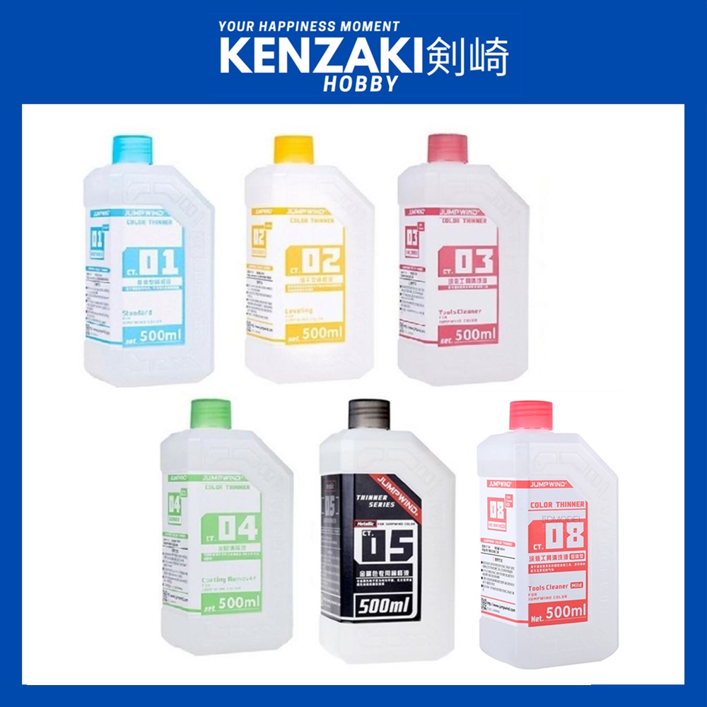 JUMPWIND AIRBRUSH THINNER LEVELING COATING REMOVER METALLIC TOOLS ...