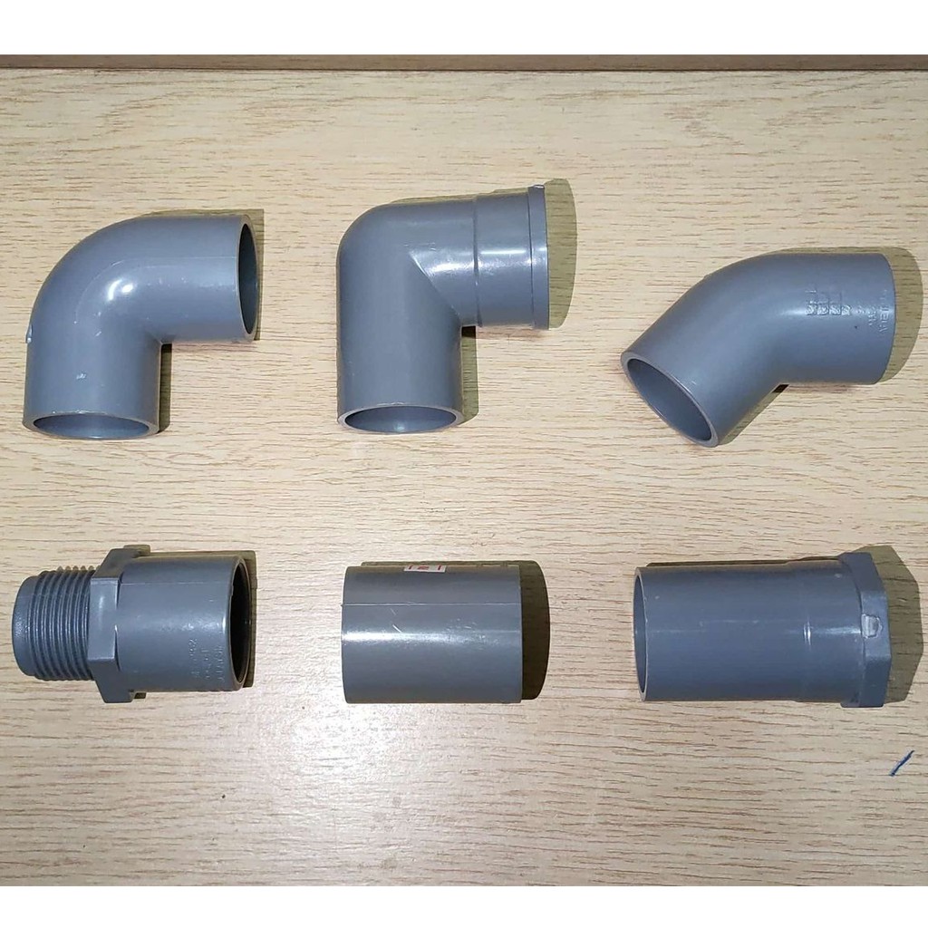 PVC Pipe Joint Fitting Connector 25mm | 25X15 | 25X20m Elbow,Socket,Tee ...