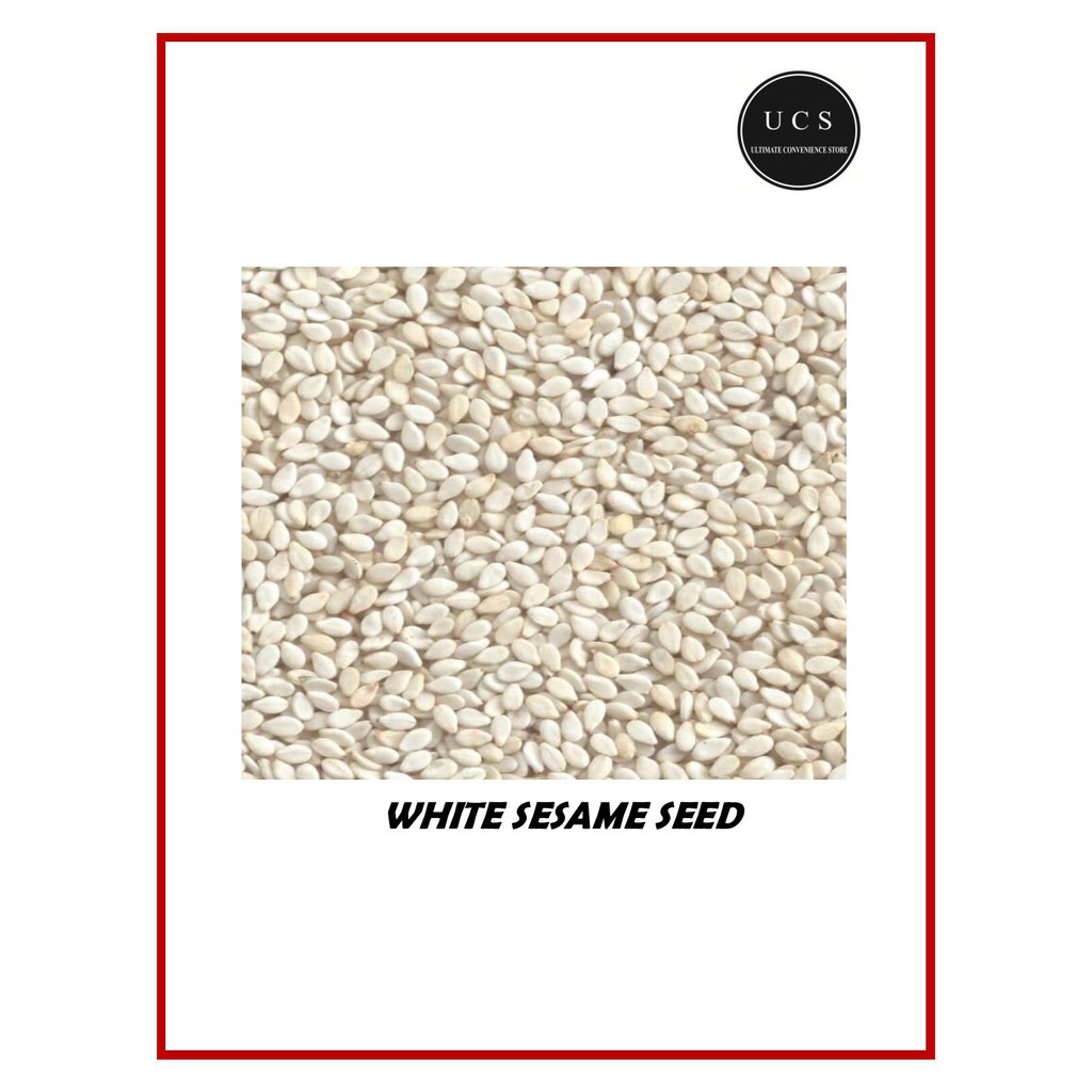 White Sesame Seeds [ Bijan Putih ] ( 100GM 250GM 500GM 1KG ) | Shopee ...