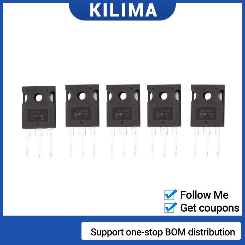 5Pcs Original Power Mosfet IRFP460 20A 500V N-Channel Transistor TO-247 | Shopee Malaysia