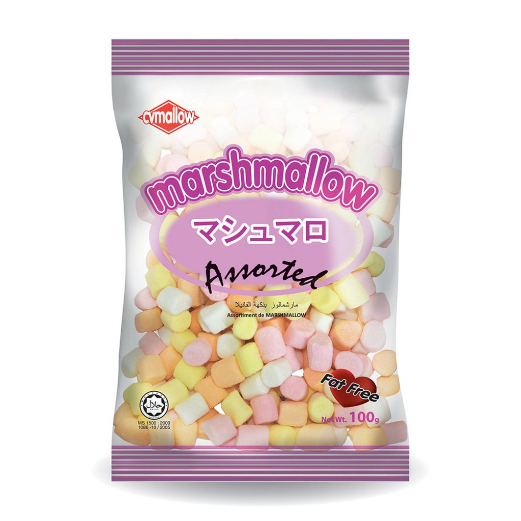 CVMALLOW MINI ASSORTED MARSHMALLOW 1 kg | Shopee Malaysia