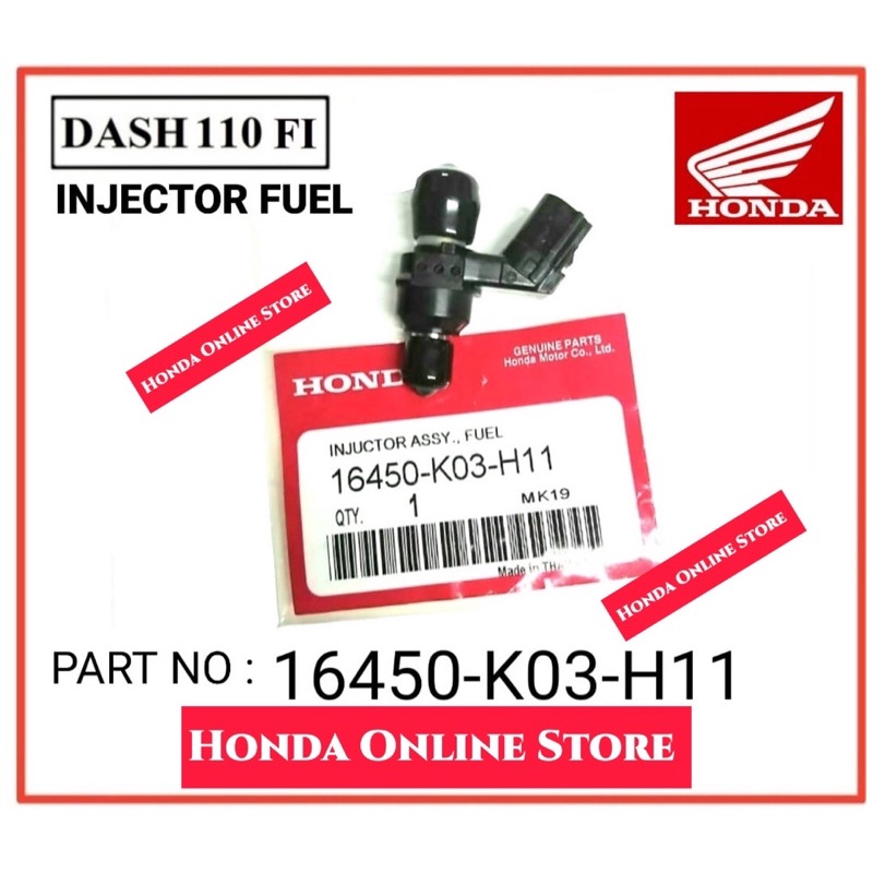 Fuel Injector Honda Wave Dash 110 Fi EX5 DREAM 110 Fi Future Fi Dash ...