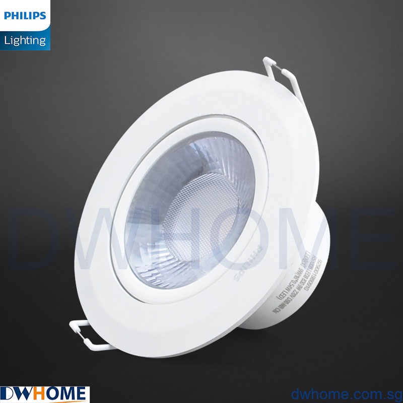 Philips RS100B 6W Round LED Recessed Spotlight 3000K/4000K Local Seller One year warranty ...