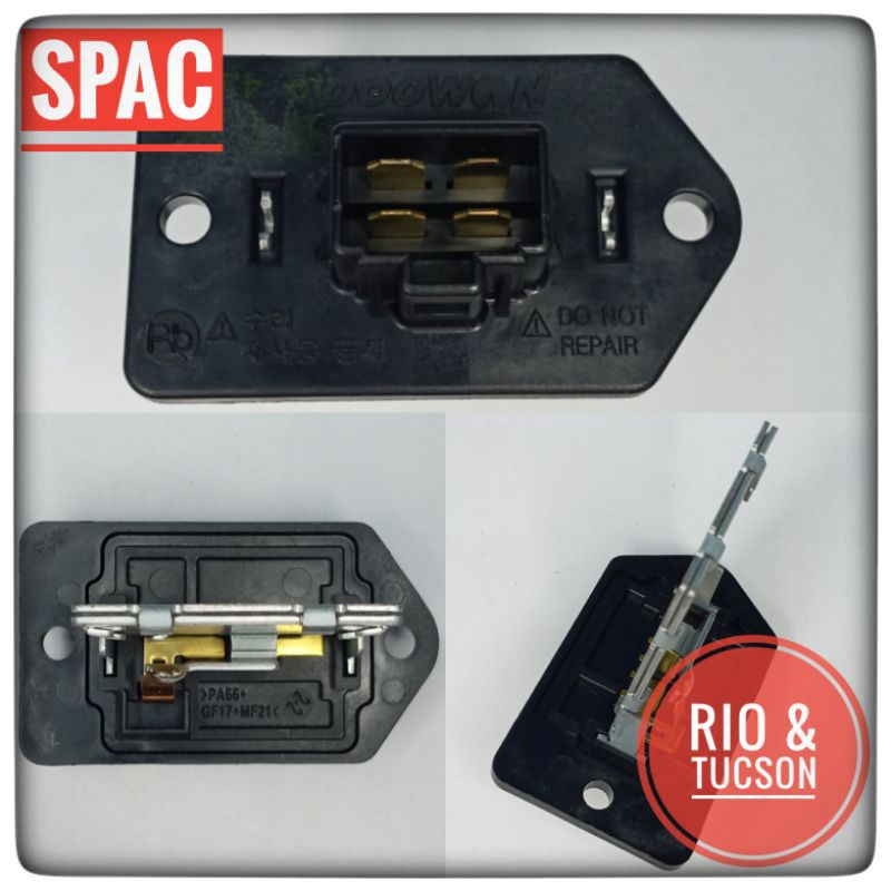 💯% ORIGINAL KIA RIO 12Y/ TUCSON 14Y 4PIN AIRCOND BLOWER RESISTOR ...