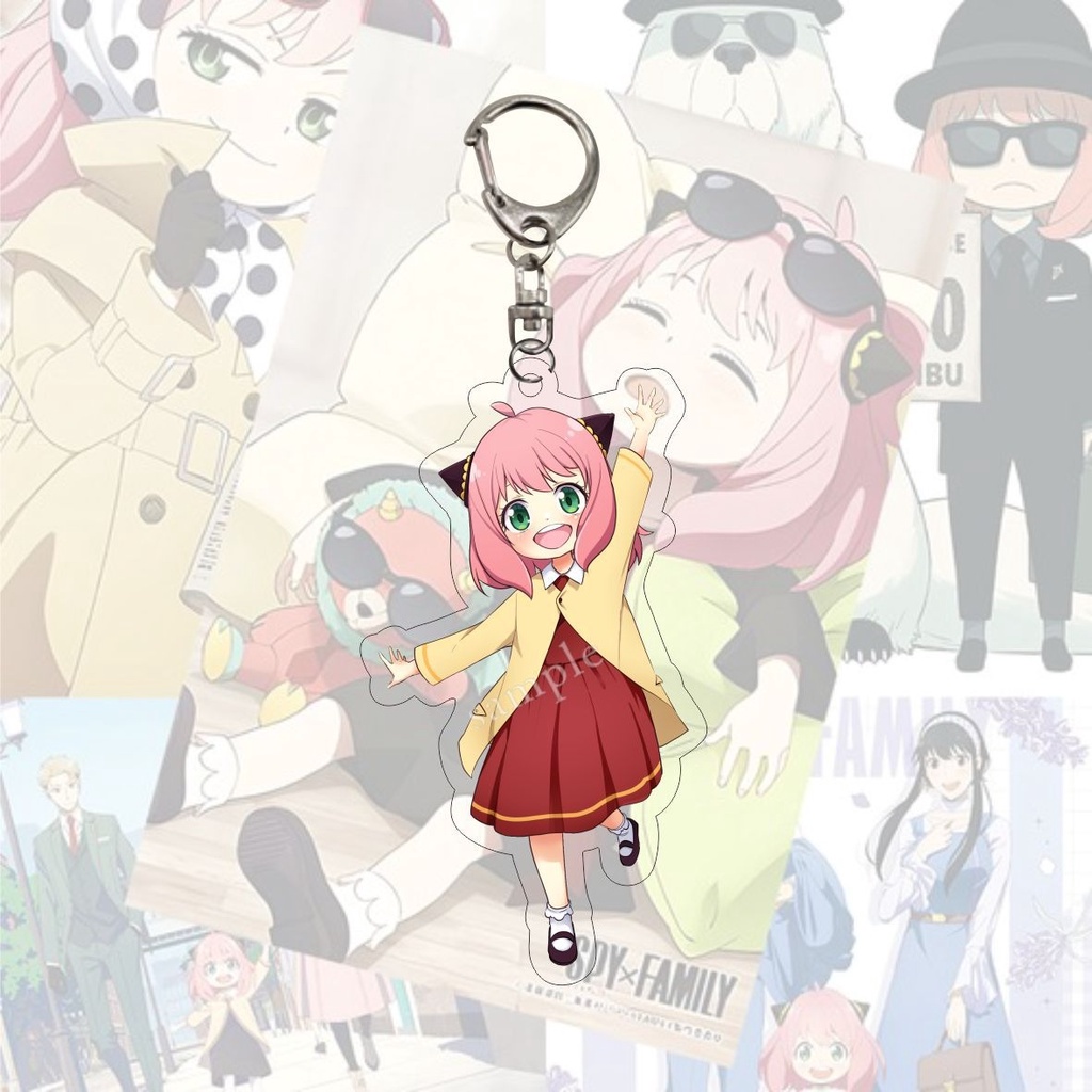 Spy x Family Key Chains Collection Gift - Anya Yor Loid Forger ...
