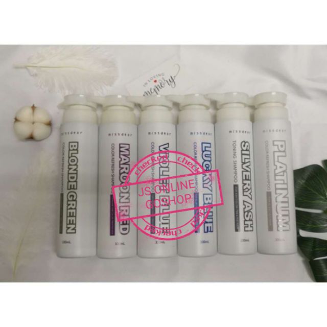 MISS DEAR COLOR REFRESH SHAMPOO 330ML | Shopee Malaysia