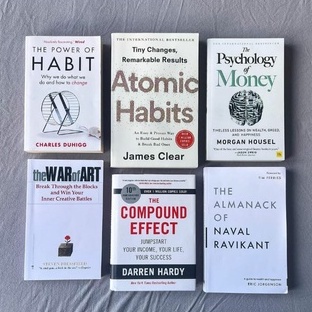 The Power of Habit, Atomic Habits, The Psychology of Money, The War of ...