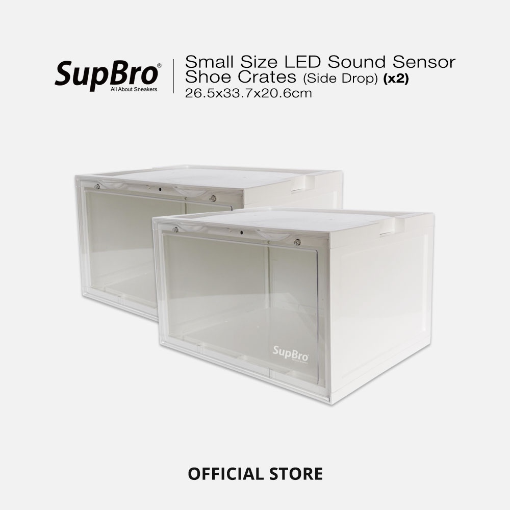 SupBro Small Size LED SOUND SENSOR Shoe Crates - Side Drop 1 set (2 ...