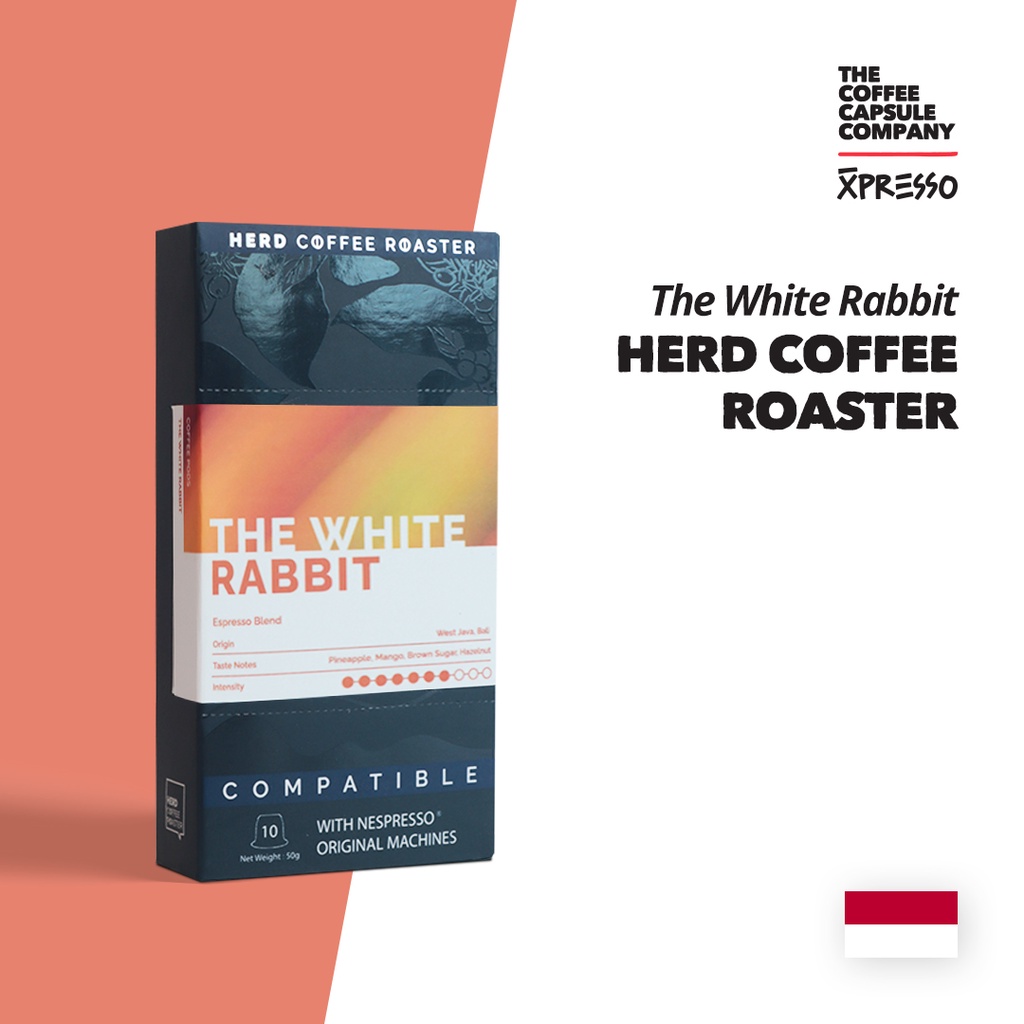 Herd Coffee Roaster - The White Rabbit - Coffee Capsule - Coffee ...