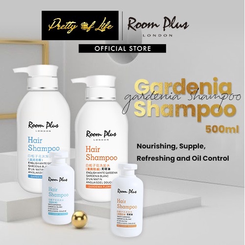 Pretty Of Life - Room Plus White Gardenia Shampoo 300ml/500ml - Oil ...