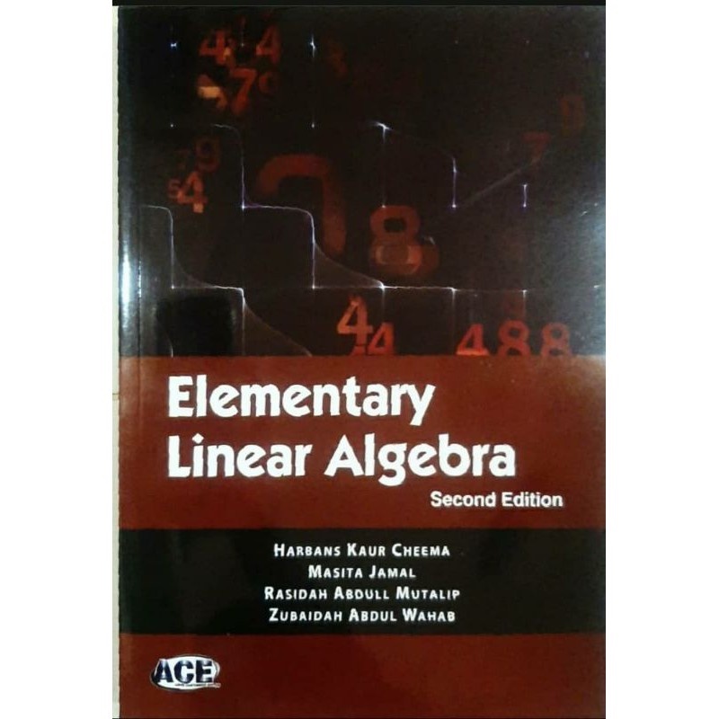 Elementary Linear Algebra 2e - Harbans Kaur Cheema | Shopee Malaysia