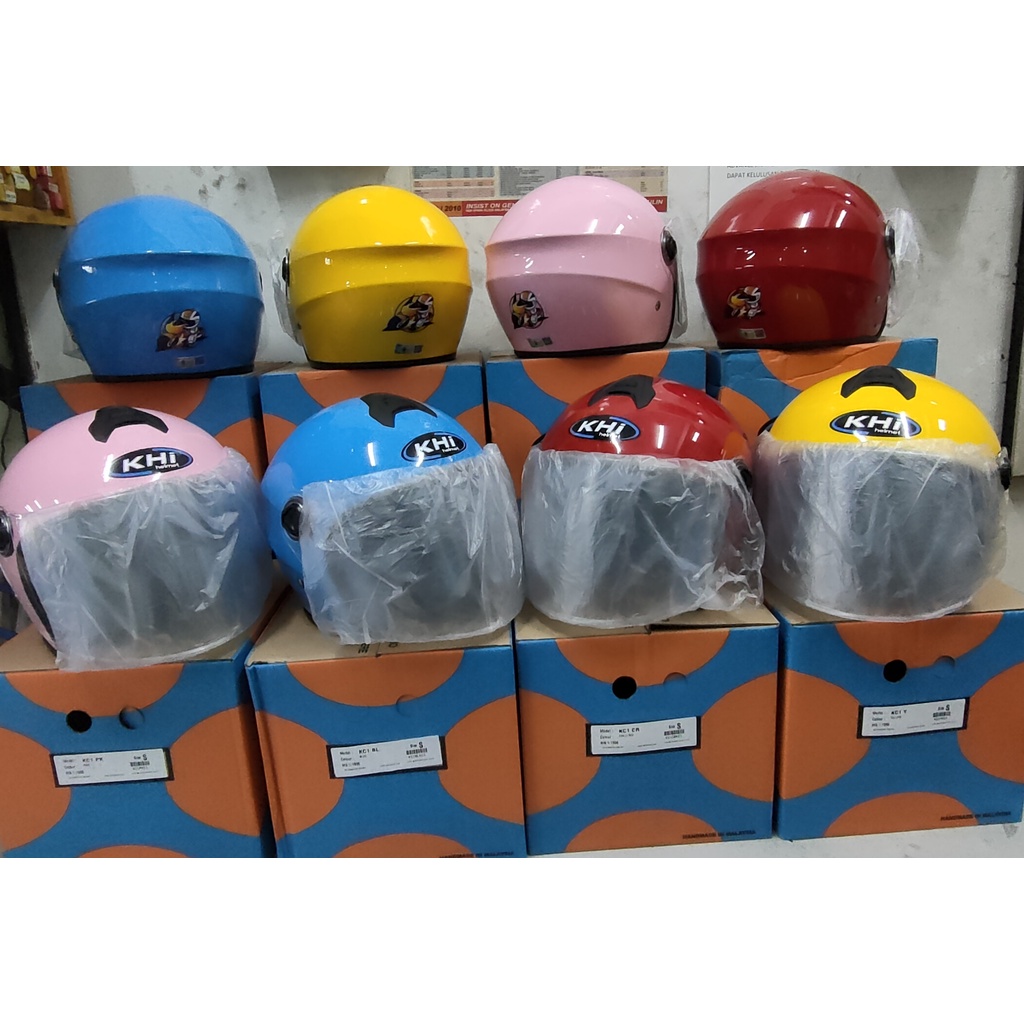 KHI Helmet Kid Children with SIRIM Kids Kid Helemt Topi Kanak Kanak ...