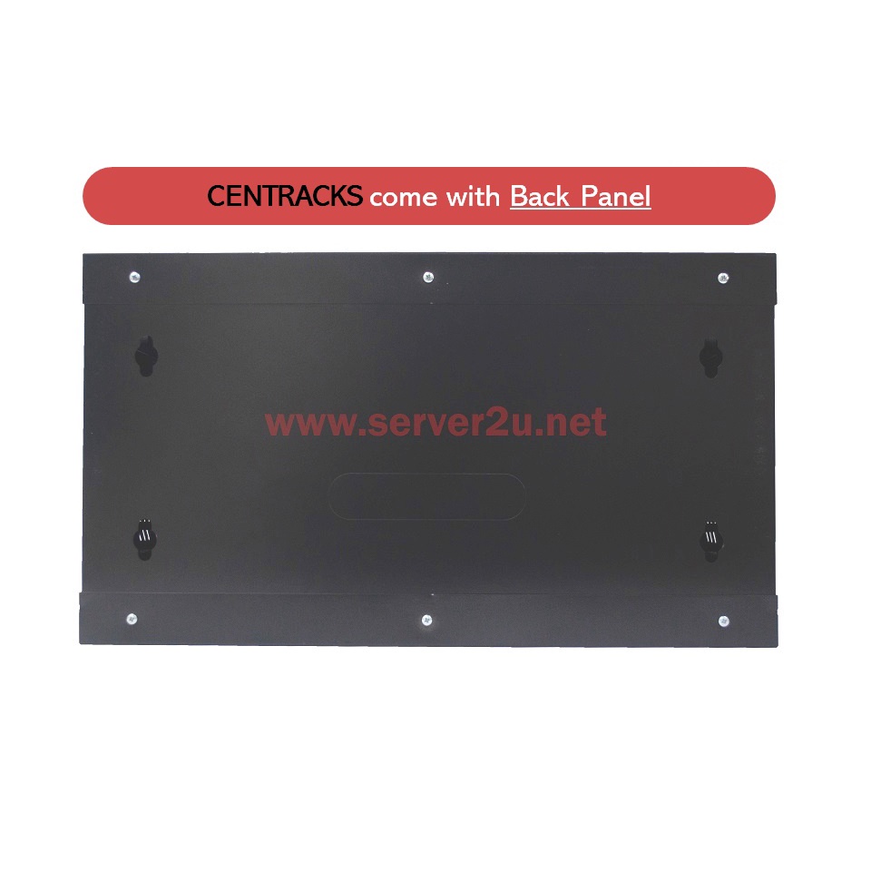 CentRacks 6U (40cm x 30cm x 53cm) Wall Mount Server Rack (Free 13Amp ...