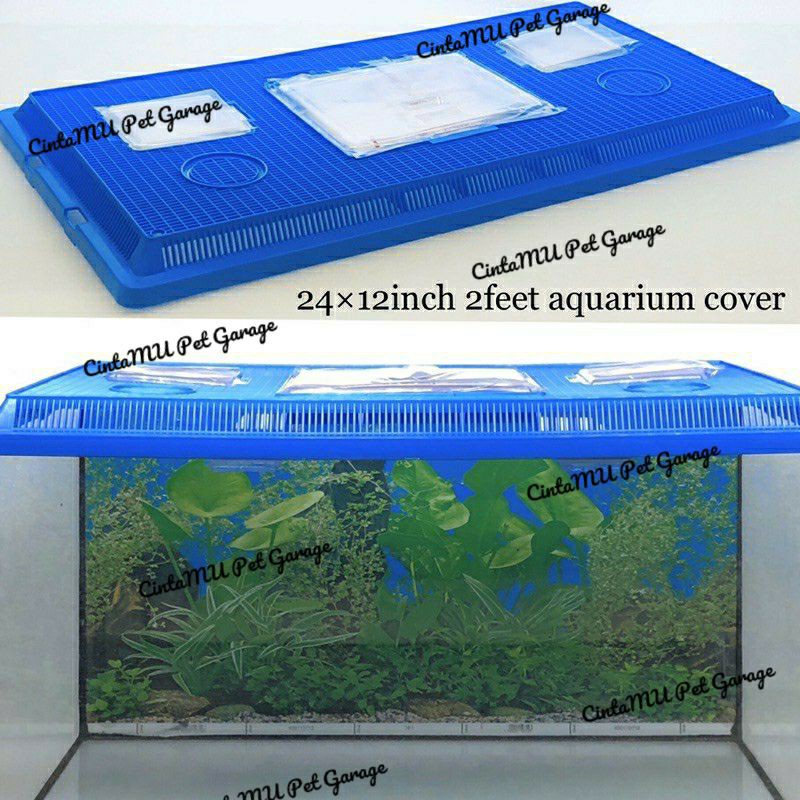 2feet aquarium cover akuarium 2 kaki penutup XHAOF | Shopee Malaysia