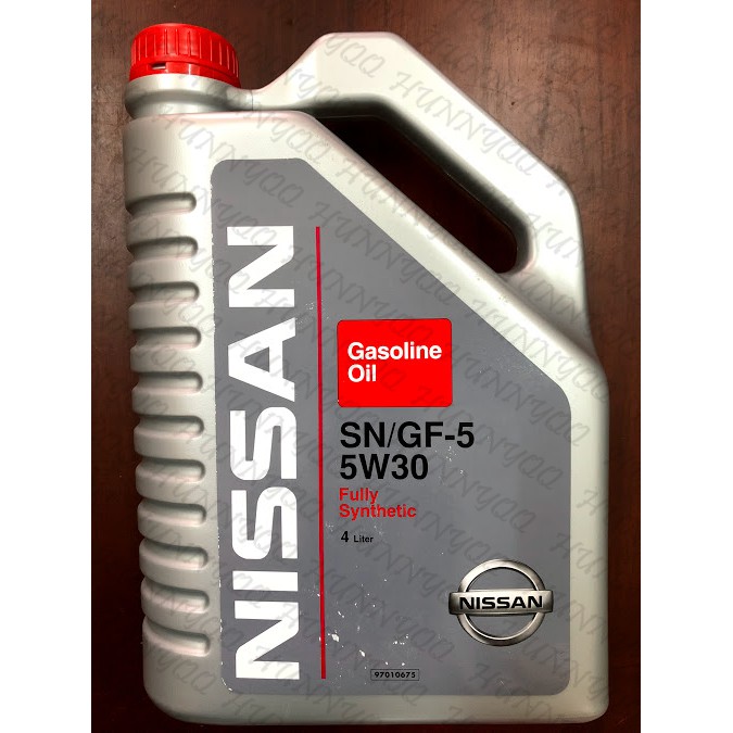NISSAN FULLY SYNTHETIC SN/GF-5 5W-30 4L | Shopee Malaysia