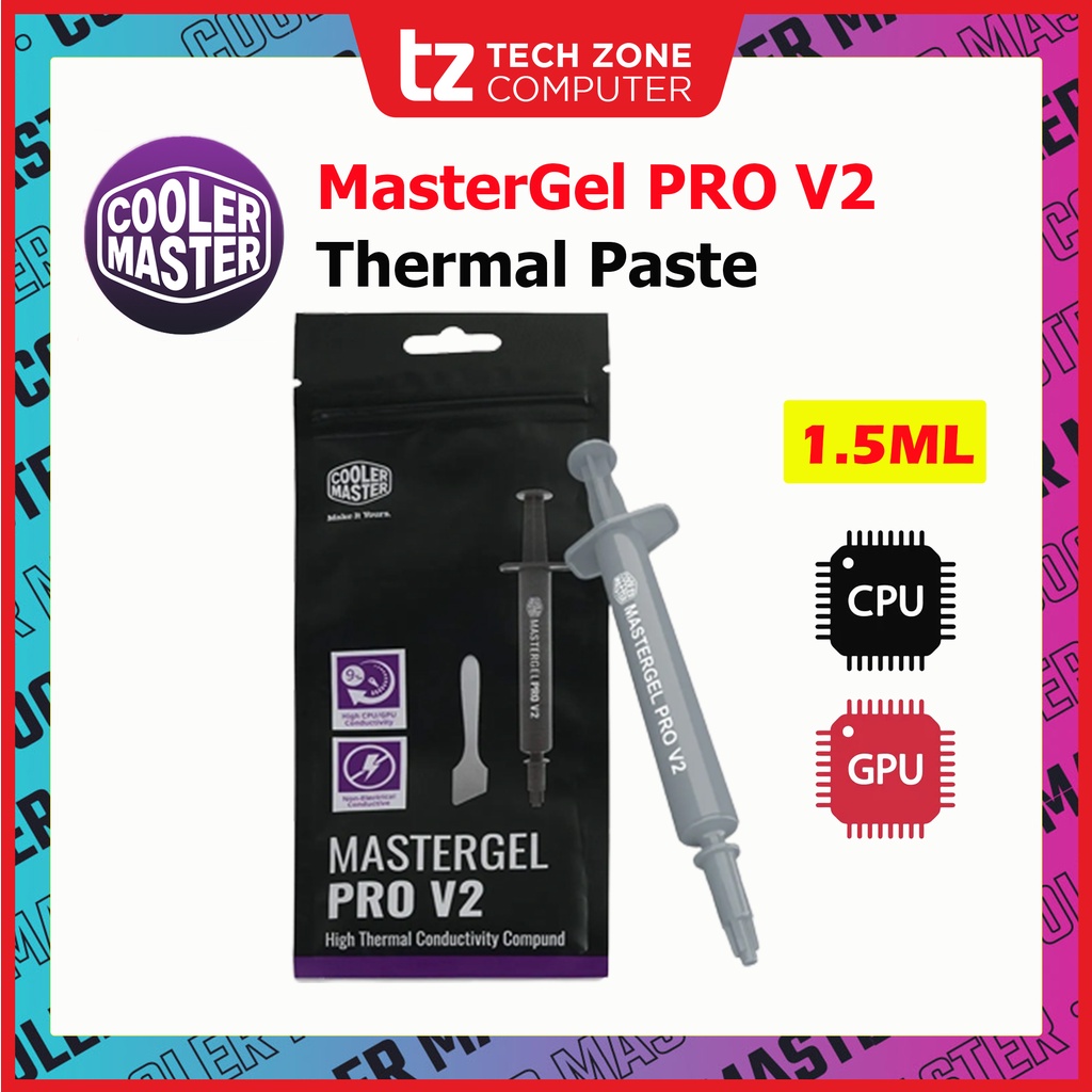 Cooler Master MasterGel PRO V2 High Performance Thermal Compound ...