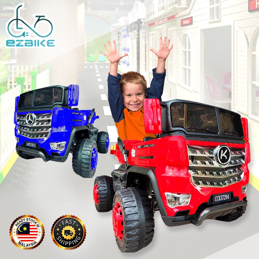 EZBIKE Kids Ride on LORRY HEAD WITH DUMP TRUCK 788-A Electric ride on ...