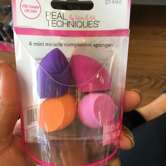 Real technique mini miracle sponge (1piece) | Shopee Malaysia