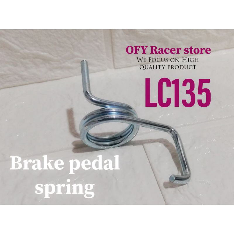 LC135 brake pedal complete / Lc135 brake pedal spring / 100% original ...