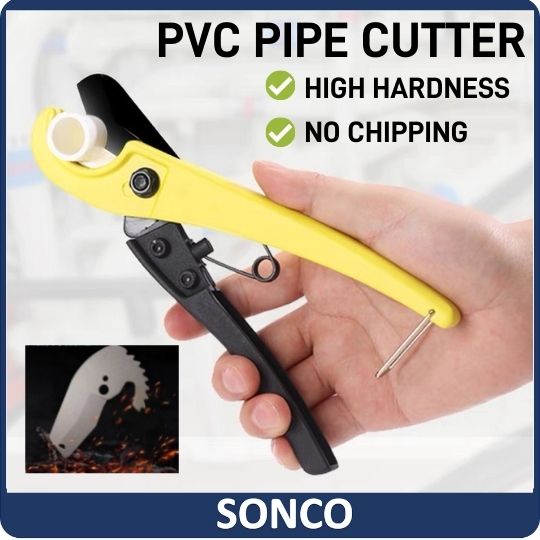 HEAVY DUTY SK5 Steel Vinyl PVC Pipe Cutter Gunting Pemotong Paip PVC ...