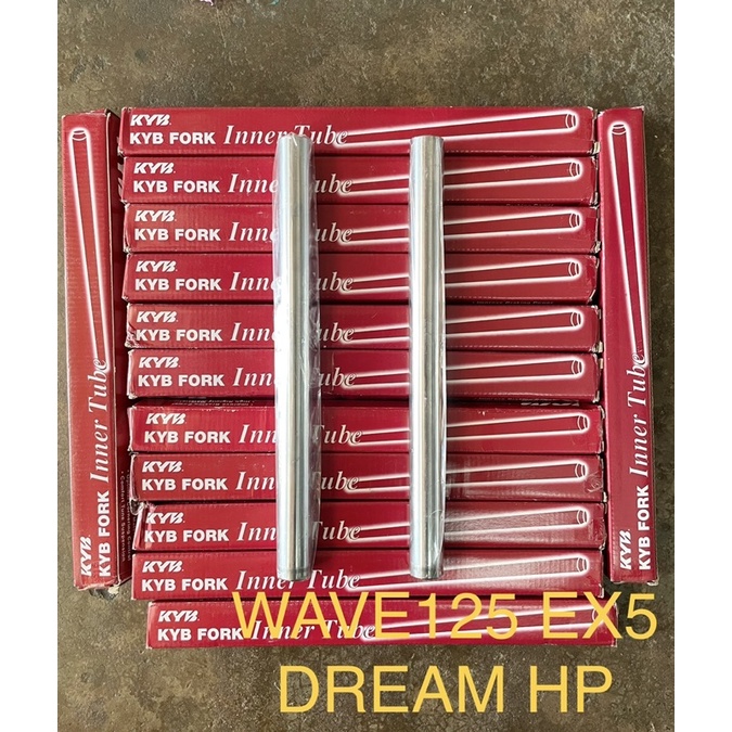 FRONT FORK INNER TUBE BATANG FORK CHROME ORIGINAL 100% KYB KAYABA FOR ...