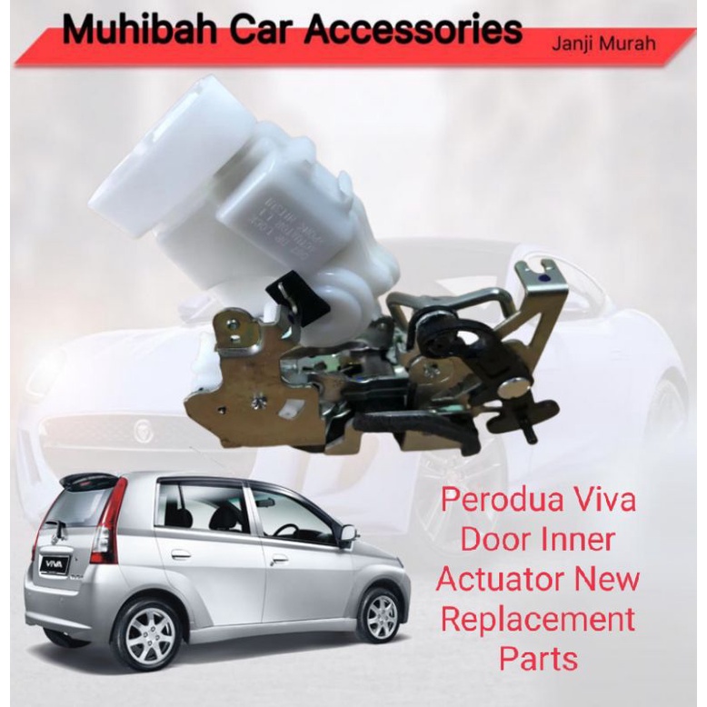 Perodua Viva Door Inner Lock With Actuator and Motor | New Replacement ...