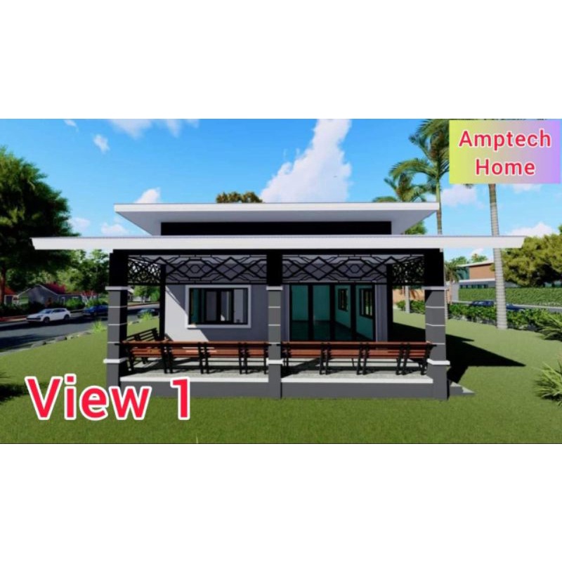 PELAN RUMAH 2 BILIK (LANTAI 22'x36') 792KPS ((BACA DESCRIPTION ...