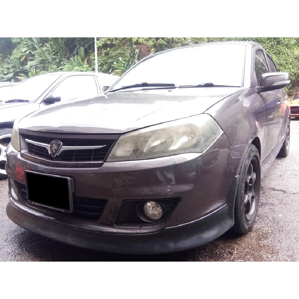 PROTON SAGA FLX ( MIVEC ) FRONT SKIRT WITH 2K COLOR PAINT - PU | Shopee ...