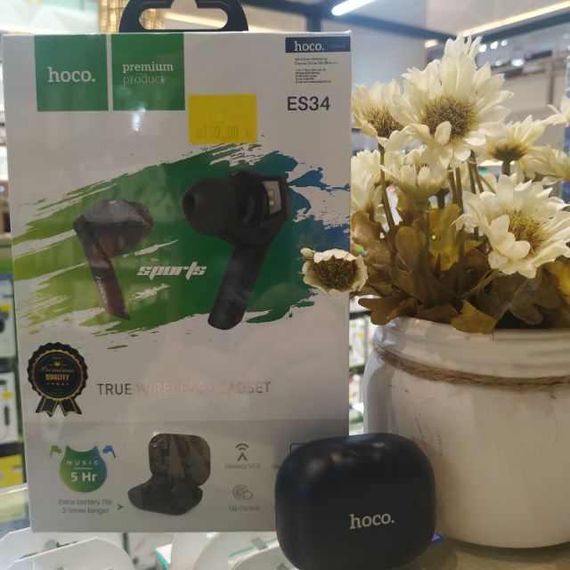 Hoco ES34 Plesure Wireless Headset | Shopee Malaysia