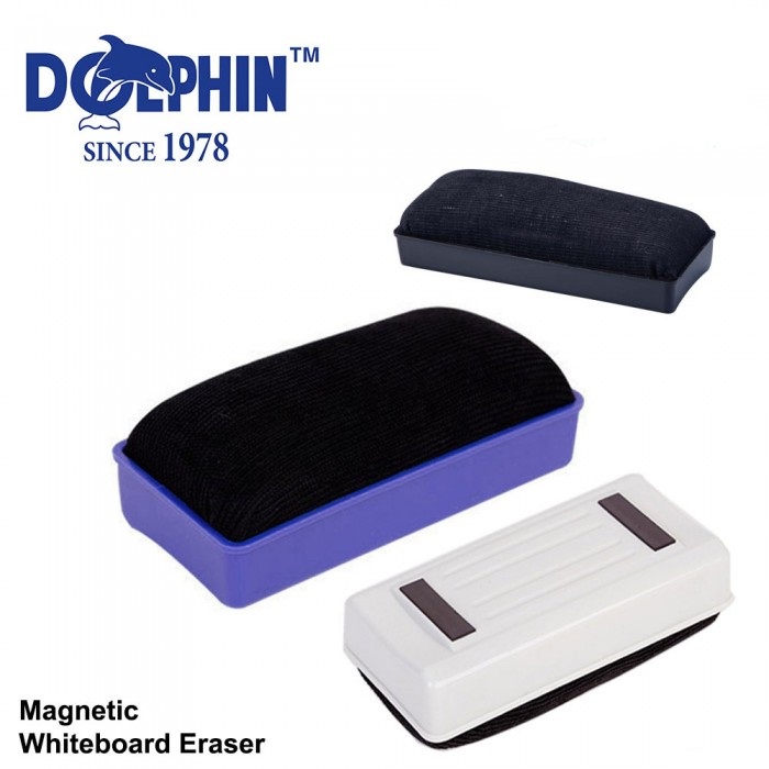 DOLPHIN Magnetic White board Duster Eraser Medium / Small Whiteboard ...