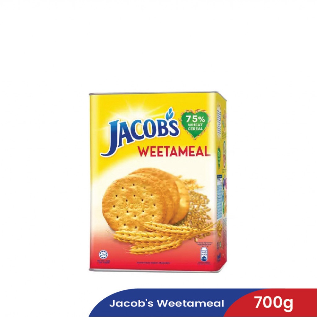 Jacob's Biscuits - Jacob's Weetameal Crackers Tin (700g) | Shopee Malaysia