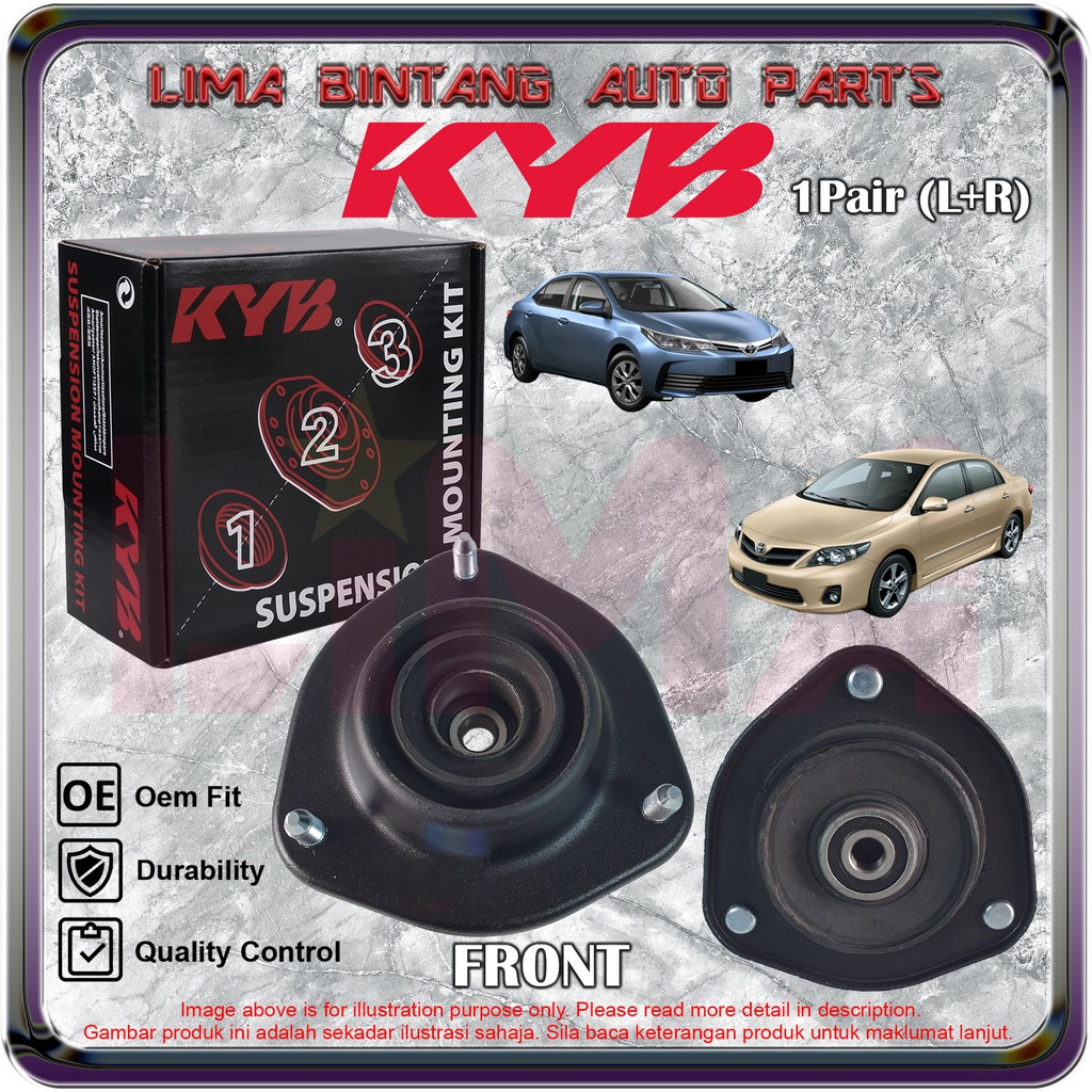 Toyota Corolla Altis ZZE141 ZZE142 ZRE142 ZRE143 ZRE172 ZRE173 Front ...