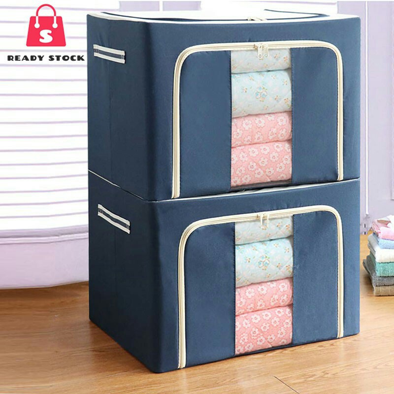 [🔥READY STOCK🔥] 72L Oxford Foldable Extra Large Detachable Storage Box ...