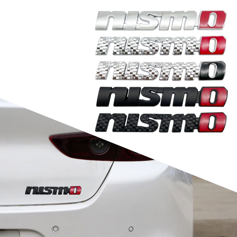 3D Car Sticker Badge Emblem Decal Front Hood Grille for Nissan Nismo ...